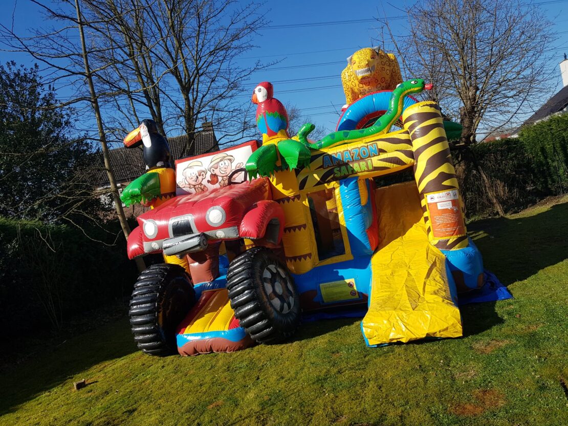 Springkussen Safari Multiplay - Graydon